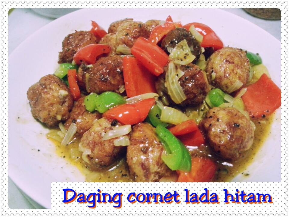 Resep masakan daging kornet lada hitam – Dapur Yuli