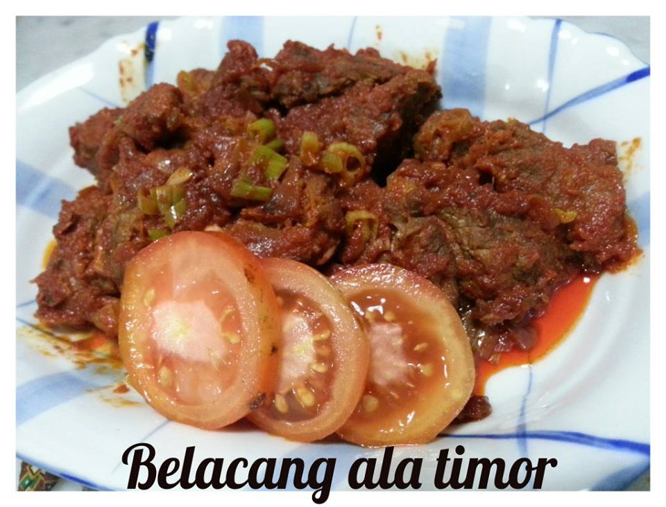 Resep masakan belacang ala timor – Dapur Yuli